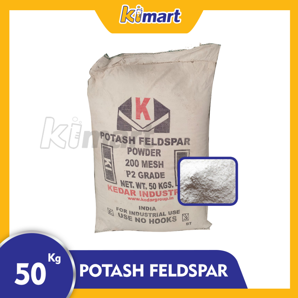 Jual Potash Feldspar Powder Bubuk Potassium Feldspar Mesh 200 50kg ...