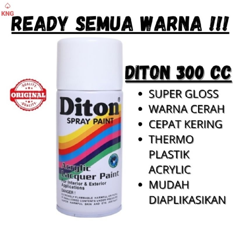 Jual Cat Pilox Diton 300Cc Varian Warna Pilihan - Diton Sprey Paint ...