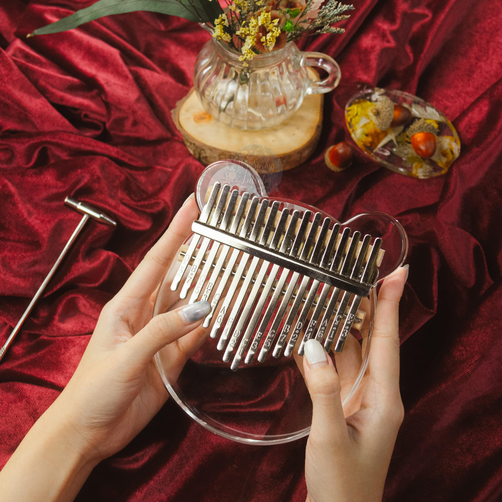 Jual My Spring Lullaby - Kalimba Acrylic 17 Keys Aesthetic | Shopee ...