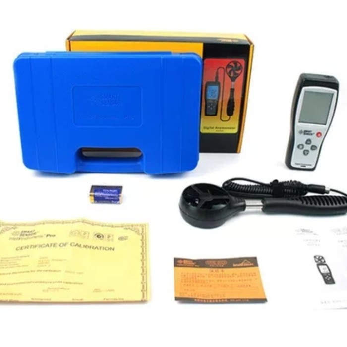 Jual Smart Sensor Certificate Alat Ukur kecepatan Angin | Shopee Indonesia