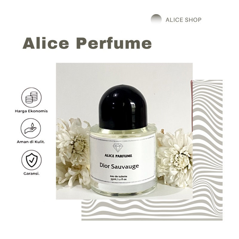 Jual Alice Perfume | Dior Savauge | Parfum Man (Cowok) | Shopee Indonesia