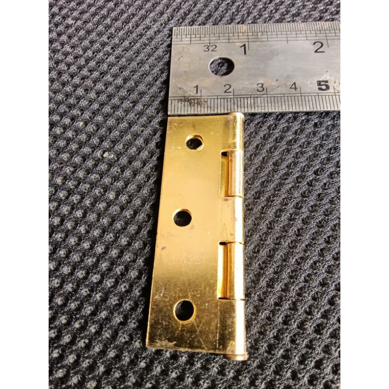 Jual Engsel Tipis / Engsel Besi / Engsel Lemari Warna Gold 2.5" Inch ...
