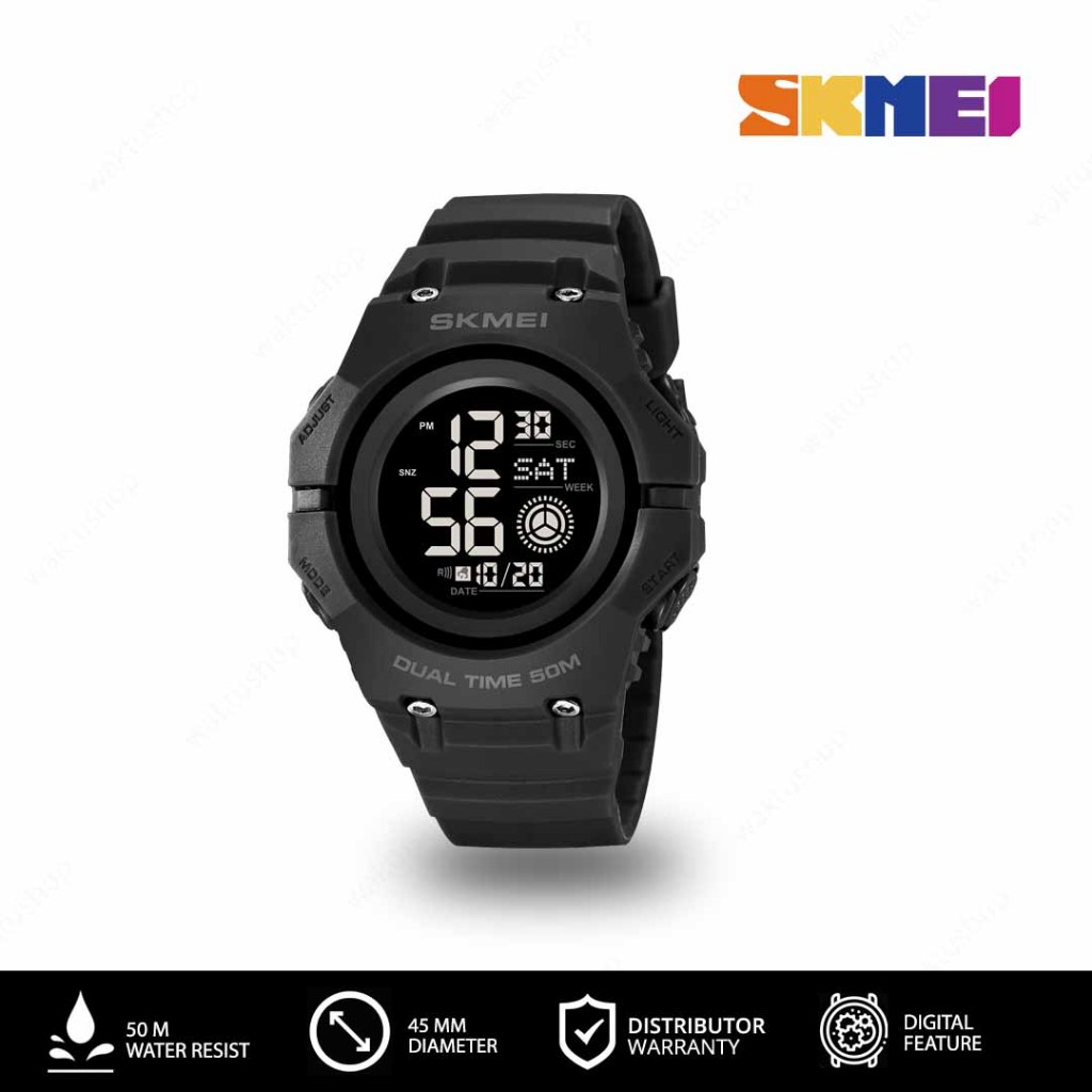 Jual SKMEI 2261 Original Jam Tangan Pria Digital Jam Tangan Rubber ...
