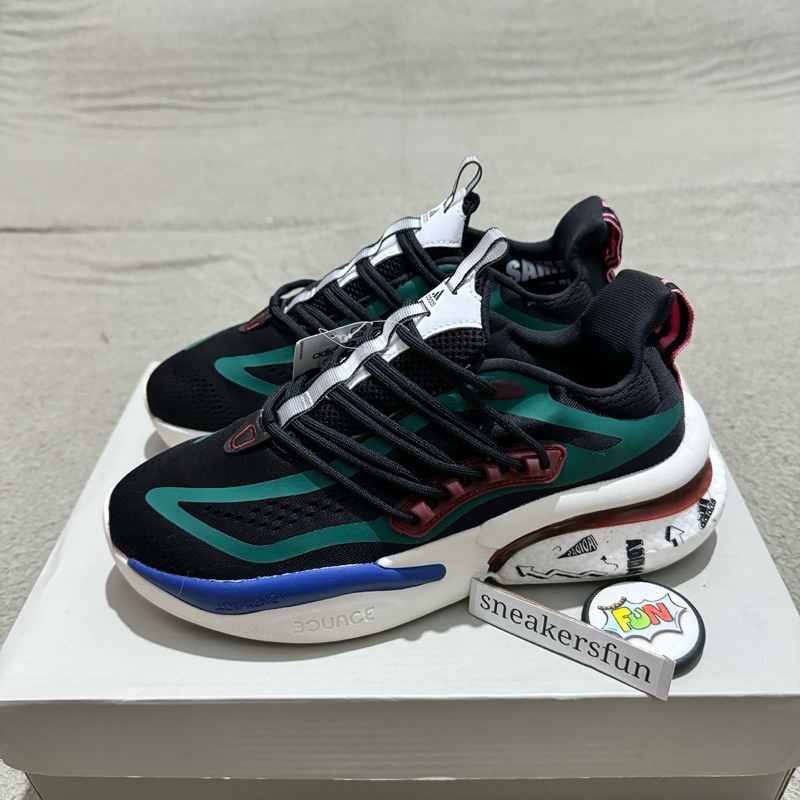 Jual ADIDAS ALPHABOOST V1 BLACK MULTI PREMIUM ORIGINAL | Shopee Indonesia