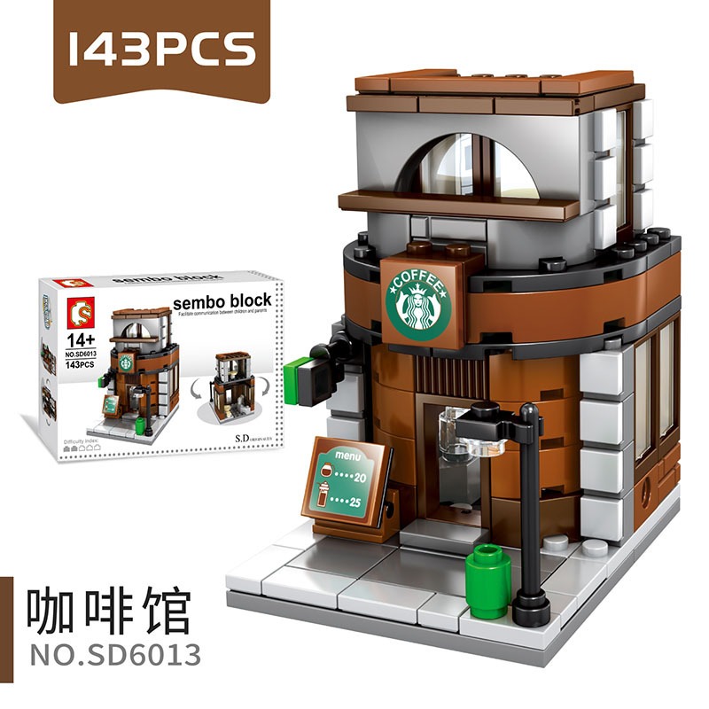Jual VANSJAVA - SEMBO BUILDING BLOCK COFFEE / Block brick balok susun ...