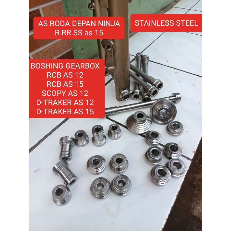 Jual boshing velg stainless/boshing Gearbox rcb stainless | Shopee ...