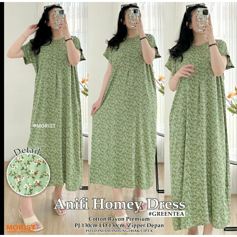 Jual Anifa Homedress (ORI MORIST) | Shopee Indonesia