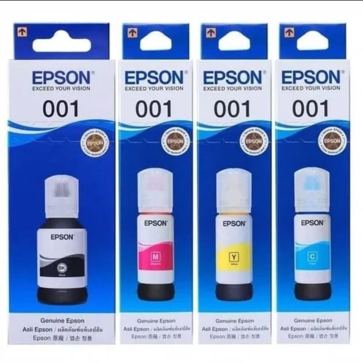 Jual TINTA EPSON L4260 L6260 L6270 L6290 L14150 001 ORIGINAL (SATUAN ...