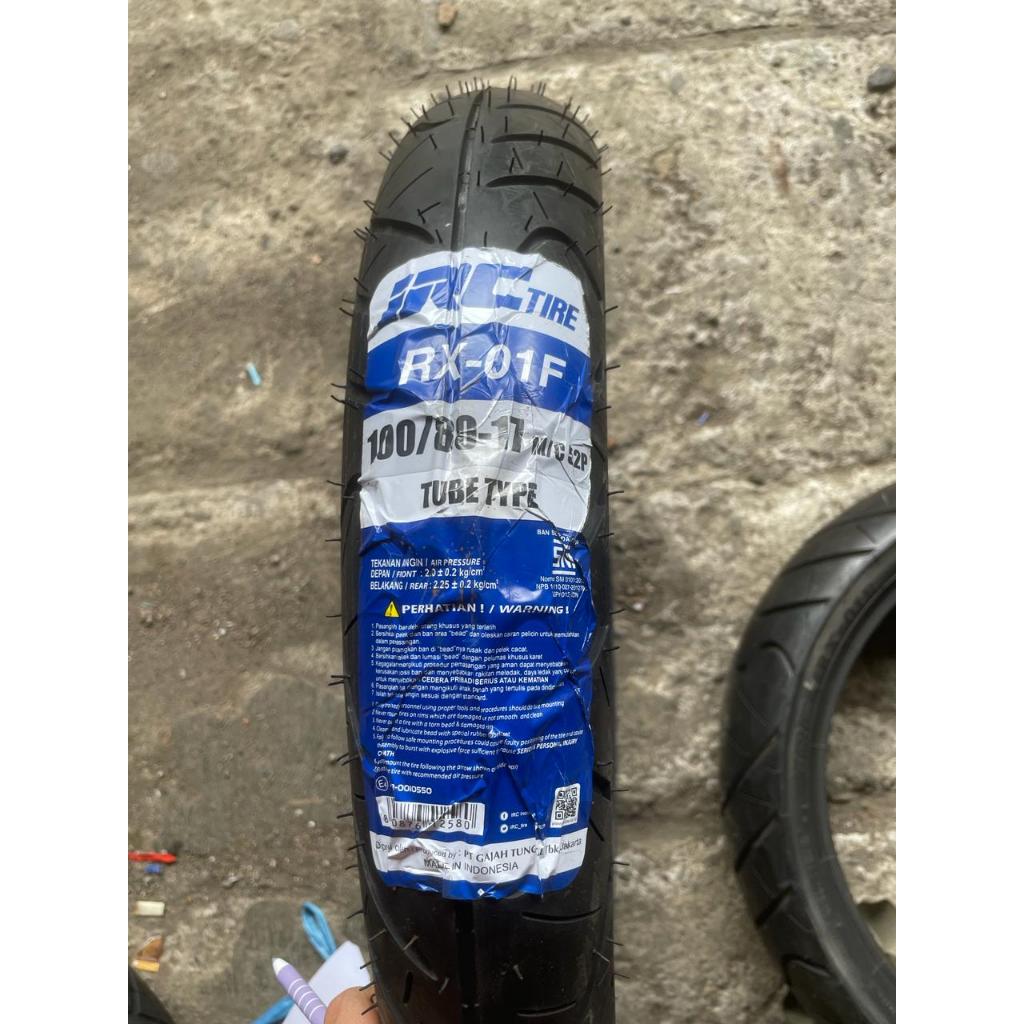 Jual BAN LUAR IRC 100/80-17 100 80 17 RX-01 F RX01 F TUBELESS 90/80-17 90 80 17 | Shopee Indonesia