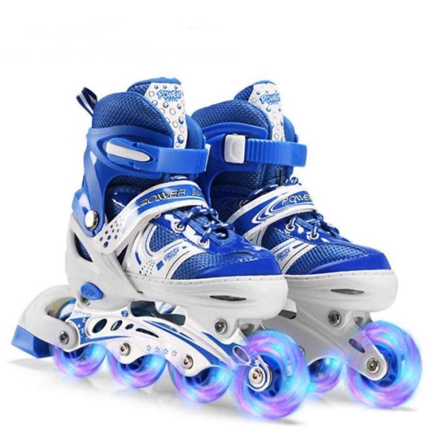Jual Sepatu Roda Anak Power Inline Skate Laki laki & Perempuan Ukuran S ...