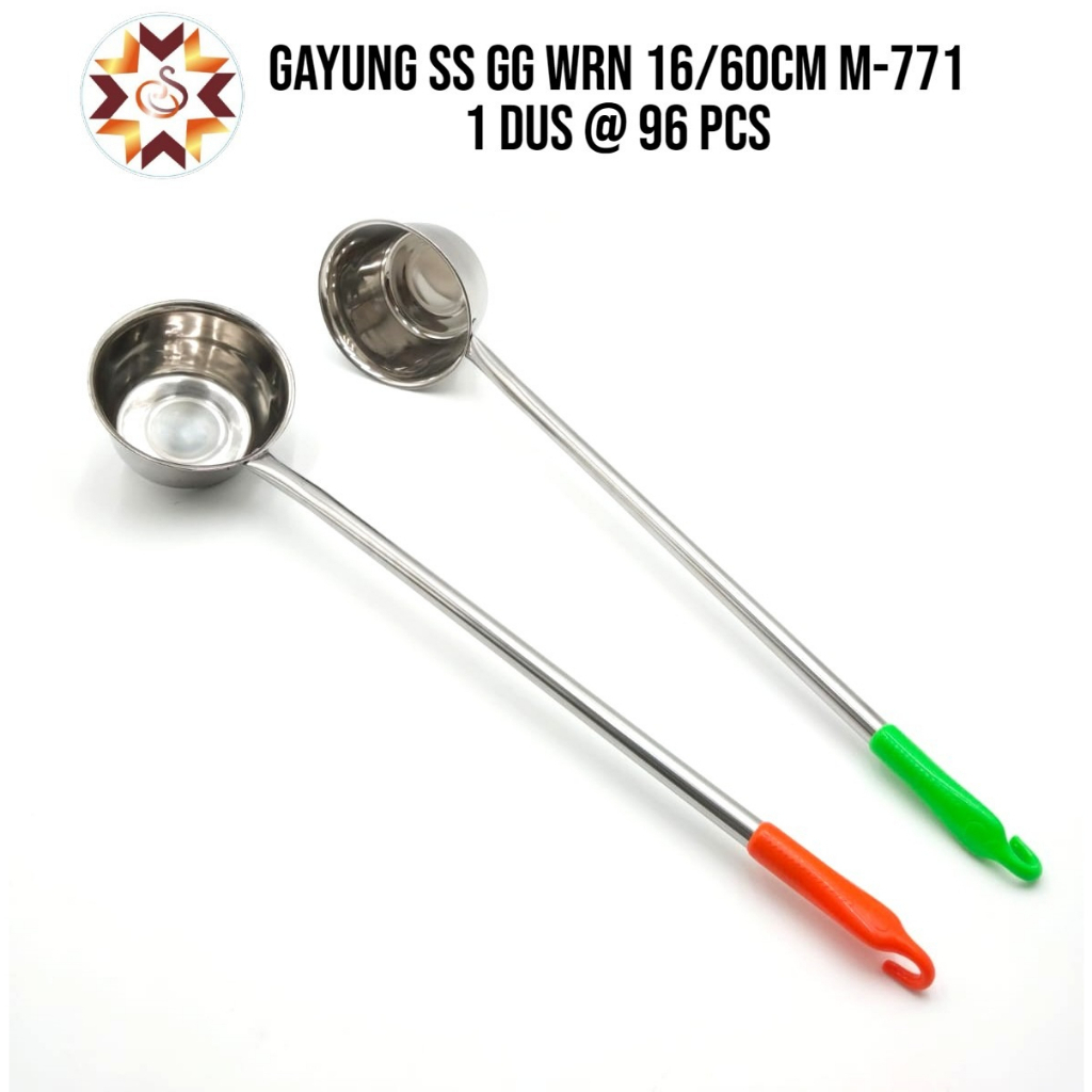 Jual Panci Stainless Steel/ Gayung Gagang Panjang Warna 16/60CM ...