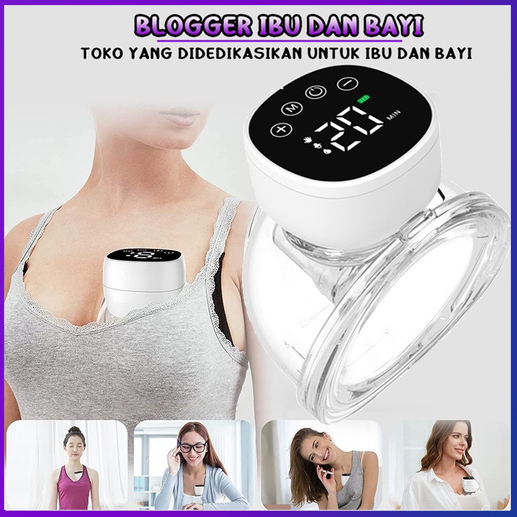 Jual pompa asi electric pompa asi handsfree Wearable Handsfree Wireless ...