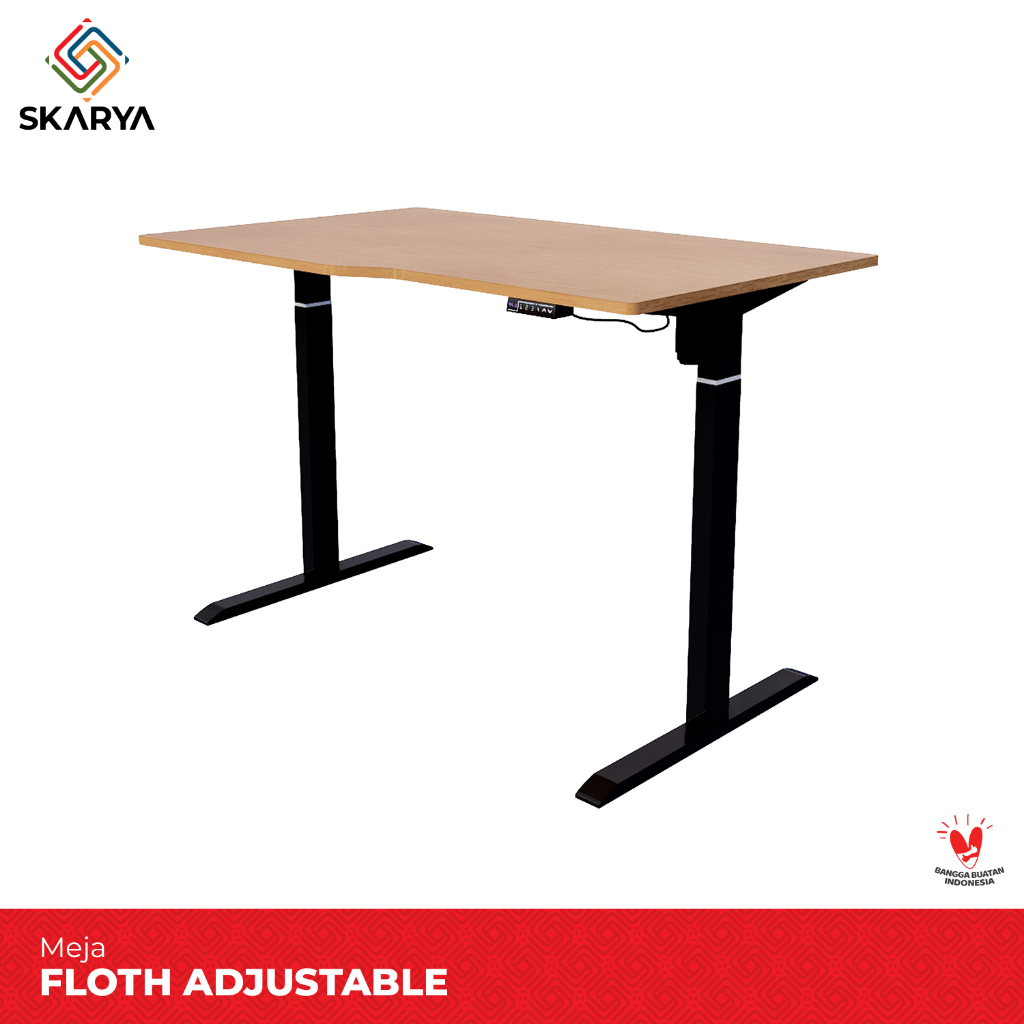 Jual Meja Kerja Elektrik Adjustable Standing Desk (Baru) | Shopee Indonesia
