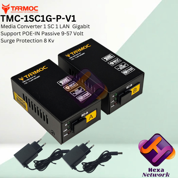 Jual Tarmoc TMC-1SC1G-P-V1 | HTB mini Media Converter 1 SC - 1 LAN ...