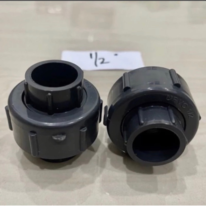 Jual RUSH 1/2”inci UPVC Watermur union pvc polos watermor plastik valve ...