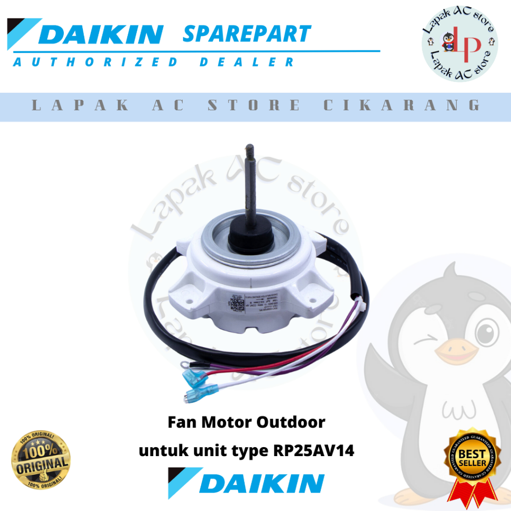 Jual Fan Motor Outdoor AC DAIKIN Malaysia 1 PK RP25AV14 | Shopee Indonesia