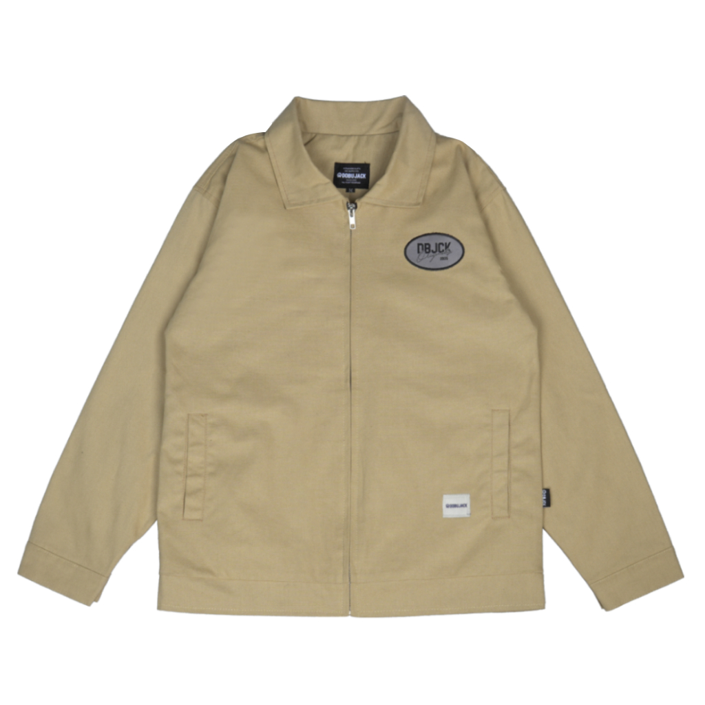 Jual Dobujack Work Jacket Roddick Cream | Shopee Indonesia