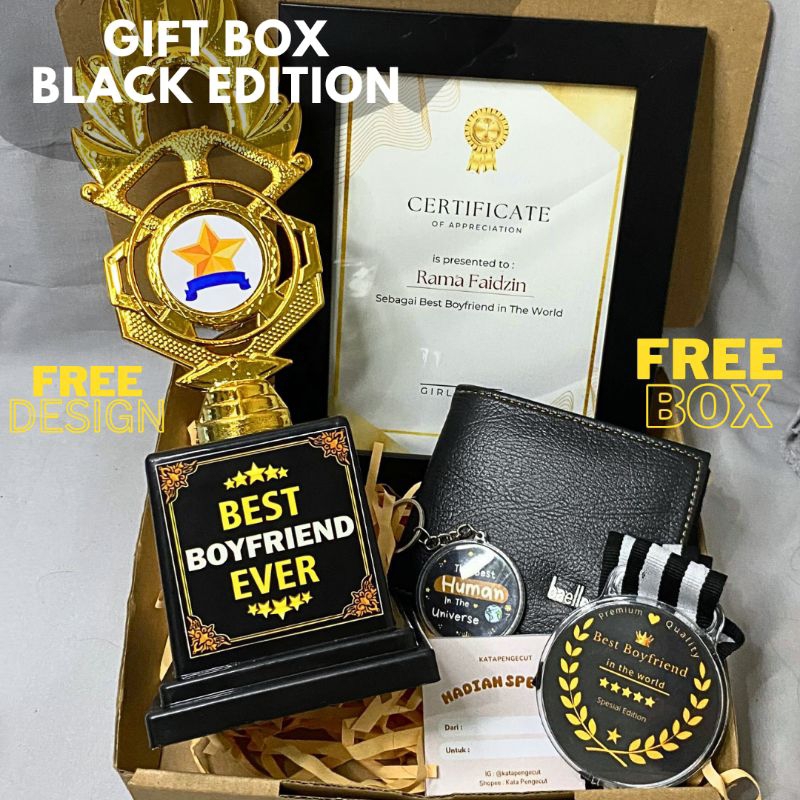 Jual Paket Custom Gift Best Girlfriend Best Boyfriend day gift Wisuda ...