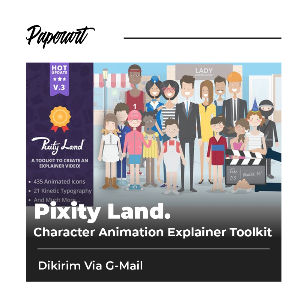 Jual Pixity Land Character Animation Explainer Toolkit V.3.6 | Shopee ...