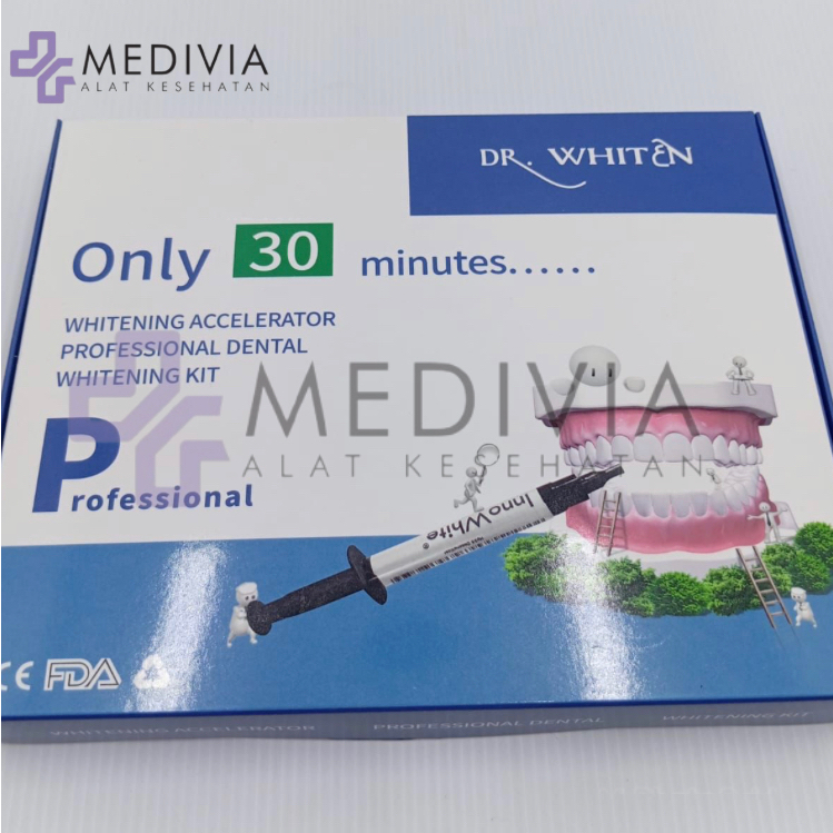 Jual Dr. Whiten whitening kit/ dr whiten teeth whitening/ dental ...