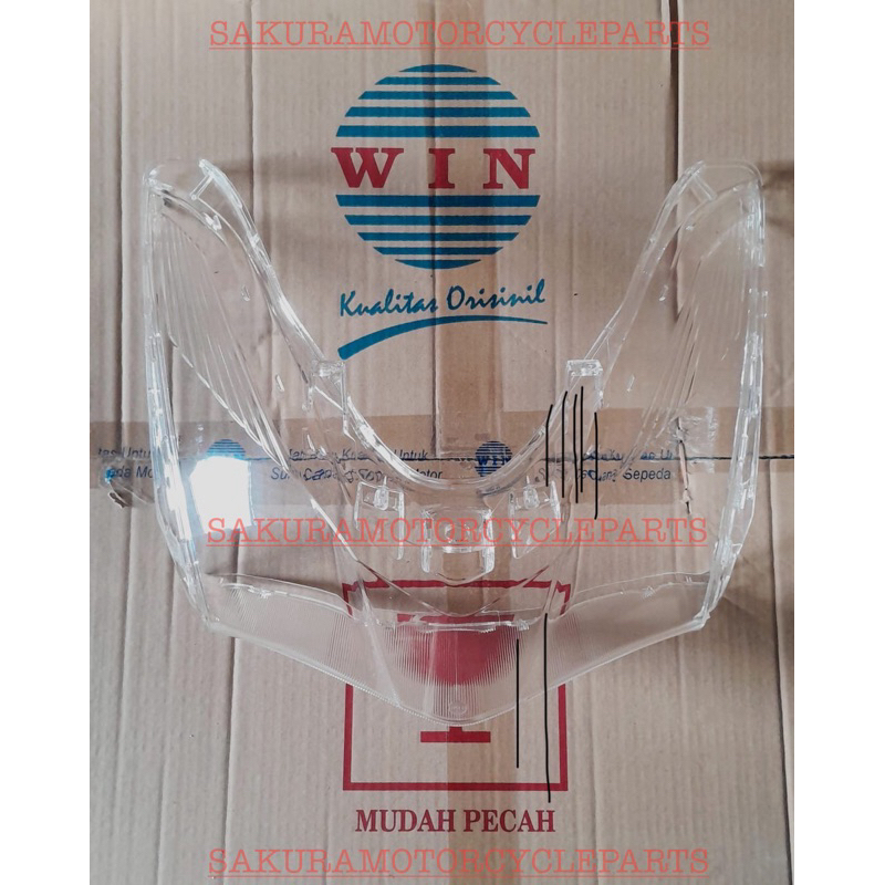 Jual MIKA KACA LAMPU DEPAN YAMAHA LEXI 125CC 2019 - 2023 ASLI MERK WIN ...
