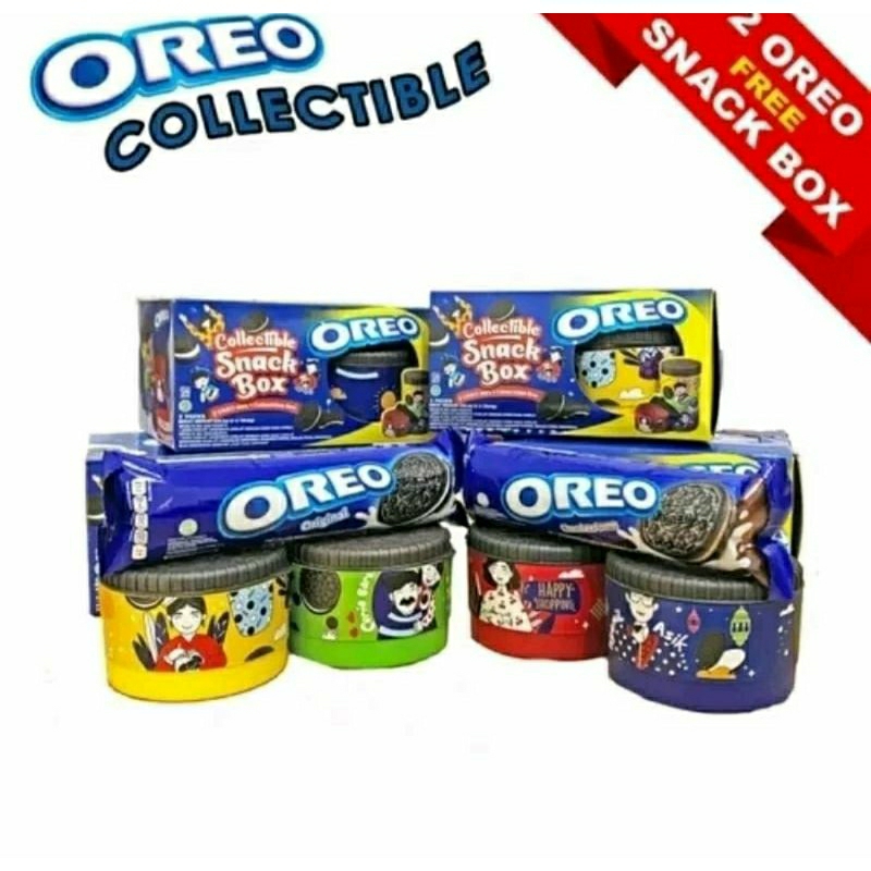 Jual OREO Collectible Snack Box 247g | Shopee Indonesia