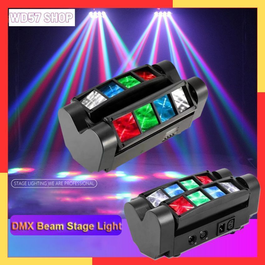 Jual Lampu Sorot Gantung Disco Tembak LED Stage Light Strobo RGB DMX512 ...