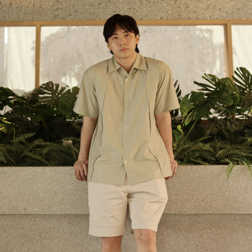 Jual HANMU - French Seam Shirt | Shopee Indonesia