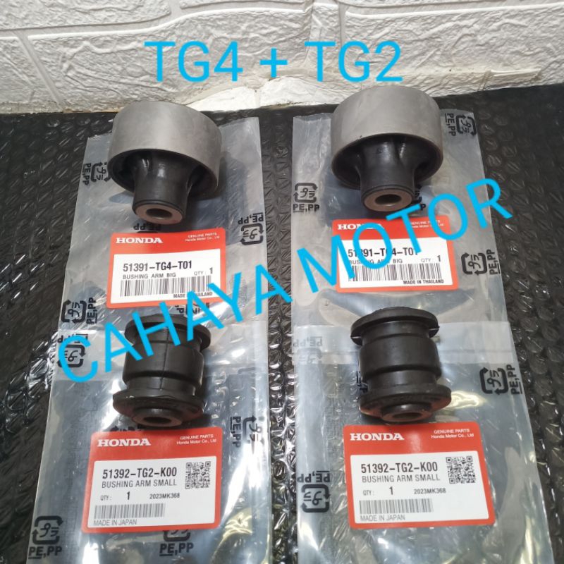 Jual BUSHING LOWER LOW ARM BESAR KECIL HONDA BRV MOBILIO BRIO 4PCS ...
