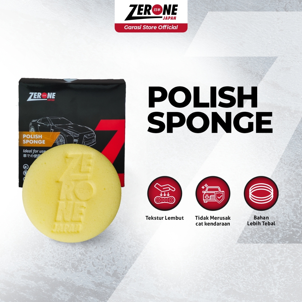 Jual Sponge Busa Poles Motor Mobil Zerone Spons Car Wash Ukuran Jumbo | Shopee Indonesia