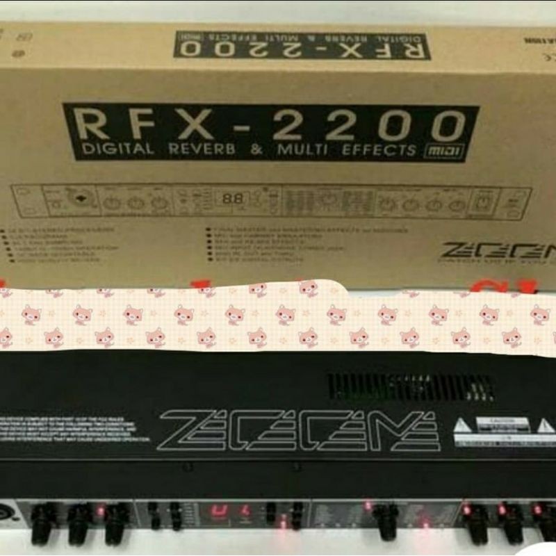 Jual effect vokal efx ZOOM RFX 2200 | Shopee Indonesia