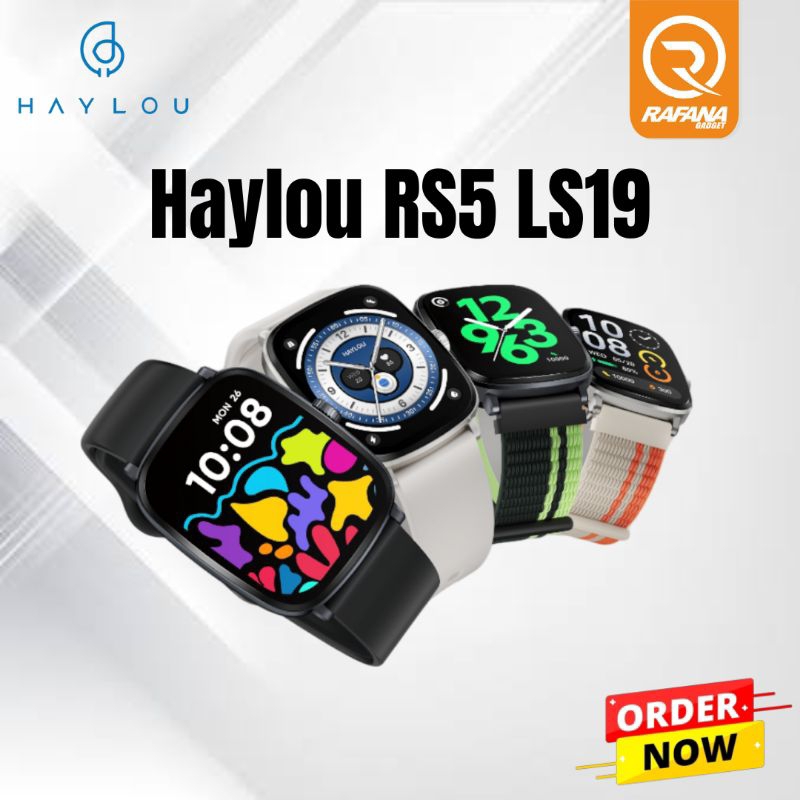 Jual Haylou Rs5 Smartwatch Garansi Resmi | Shopee Indonesia