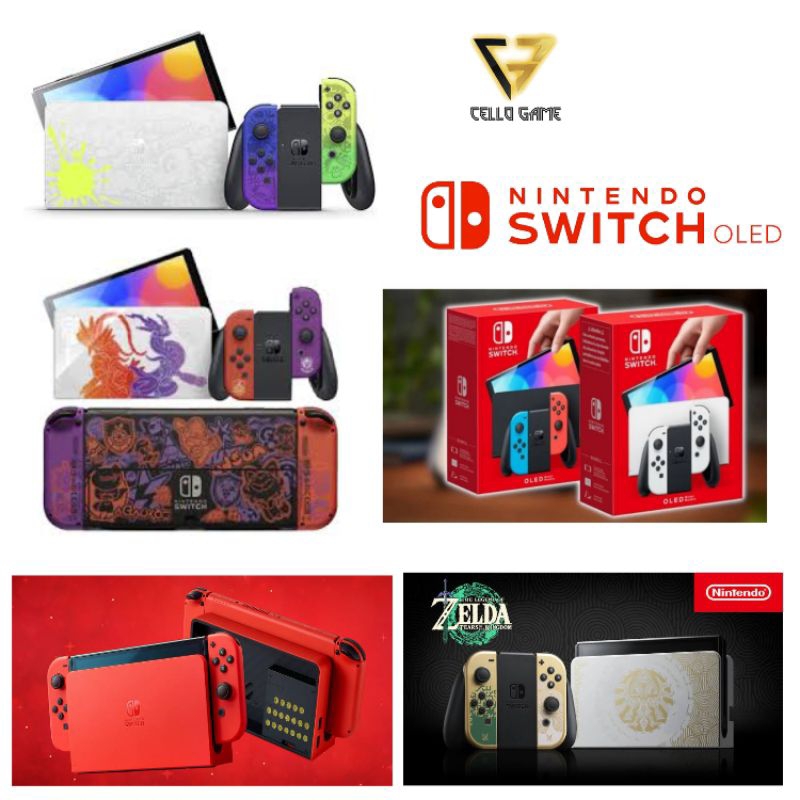 Jual NINTENDO SWITCH OLED WHITE/CONSOLE OFW/CFW ISI FULL GAME | Shopee Indonesia