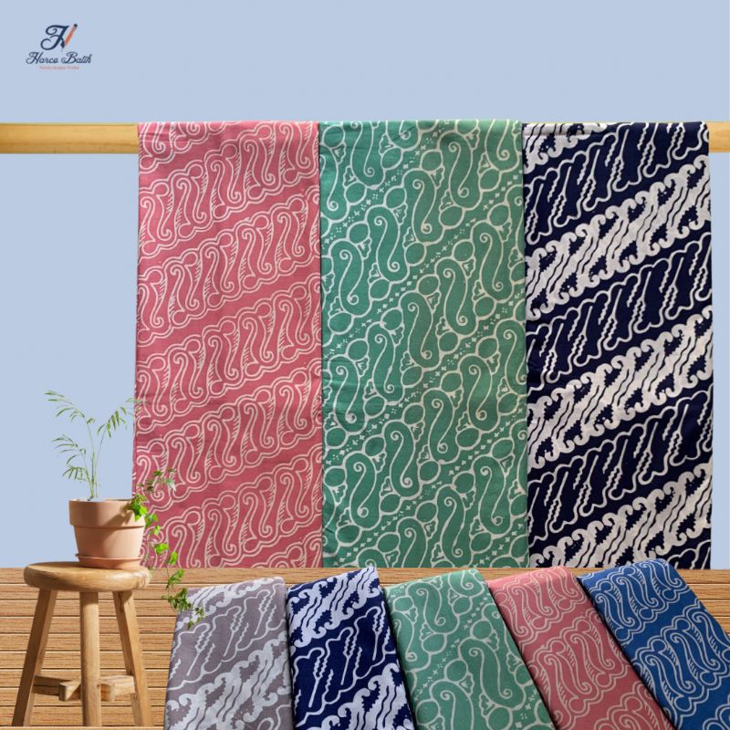 Jual Kain Batik Tradisional - Motif Parang | Shopee Indonesia