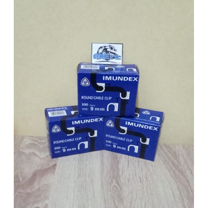 Jual Klem kabel IMUNDEX 9 mm | Shopee Indonesia