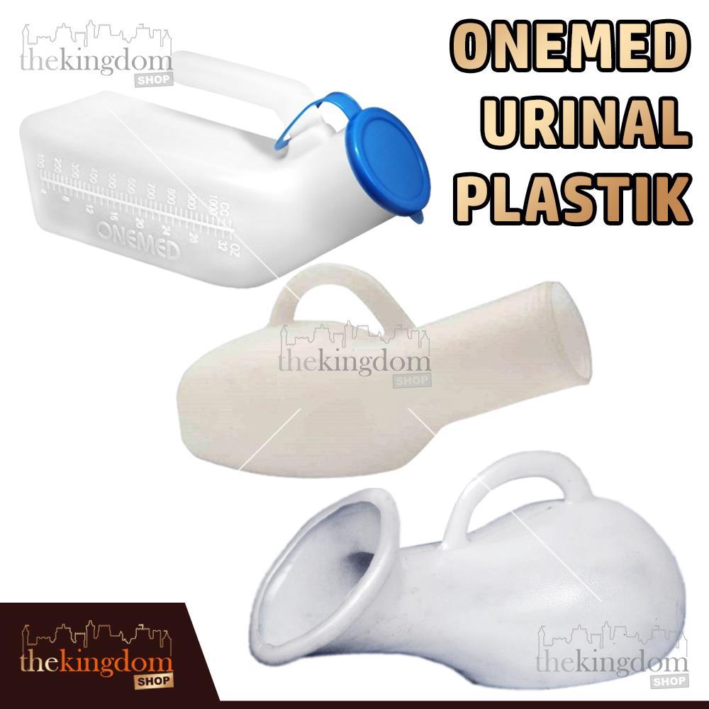 Jual Onemed Urinal Pispot Plastik Pria Wanita + Tutup Wadah Kencing ...