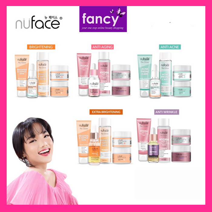 Jual NUFACE Paket 5in1 Perawatan Mencerahkan Wajah BRIGHTEN & SUPPLE ...