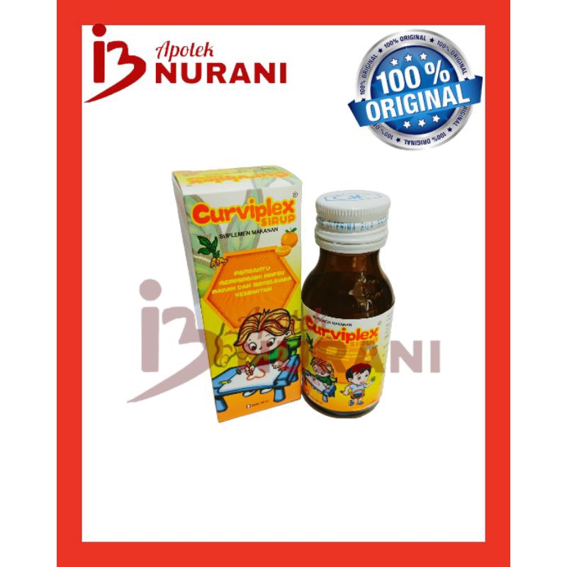 Jual CURVIPLEX SIRUP MULTIVITAMIN DAN NAFSU MAKAN UNTUK ANAK | Shopee ...