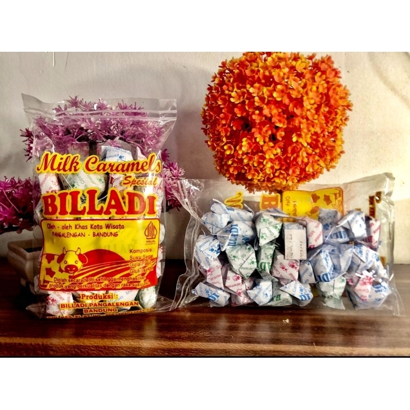 Jual permen susu caramel milk 200g original Billadi khas pangalengan ...