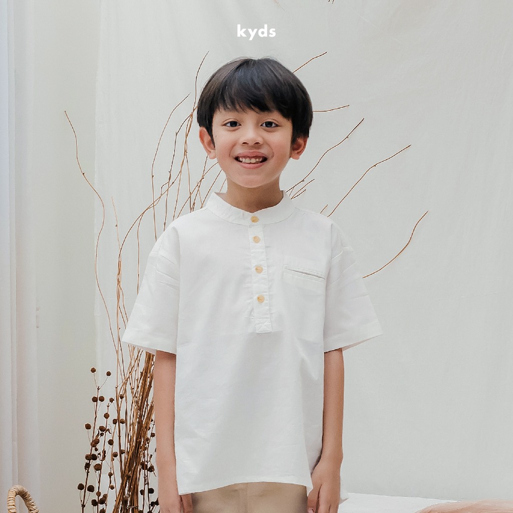 Jual Kyds - Cotton Shirt (Kemeja Anak) | Shopee Indonesia