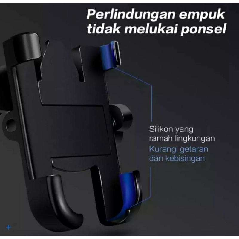 Jual Holder hp motor full besi keseluruhan stang motor original ...