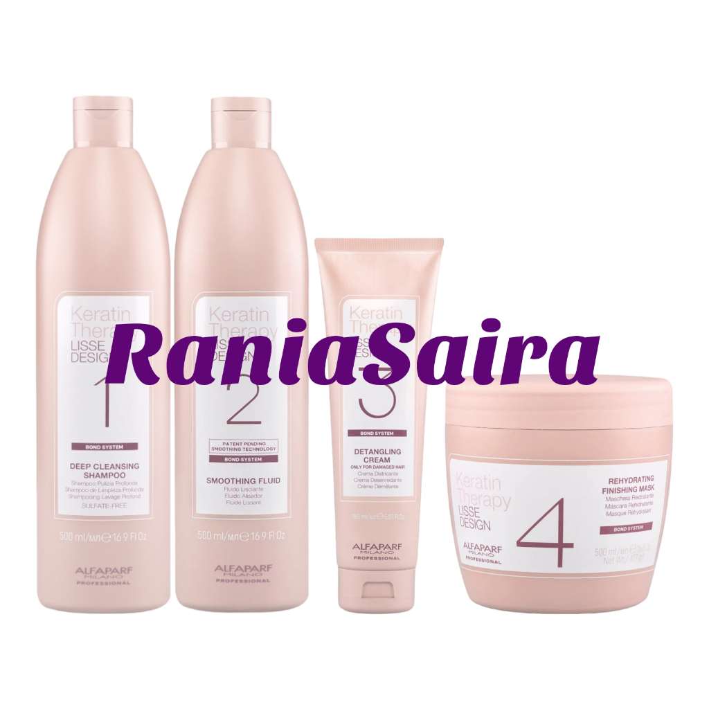Jual ALFAPARF Milano Keratin Treatment Lisse Design SATUAN Smoothing ...