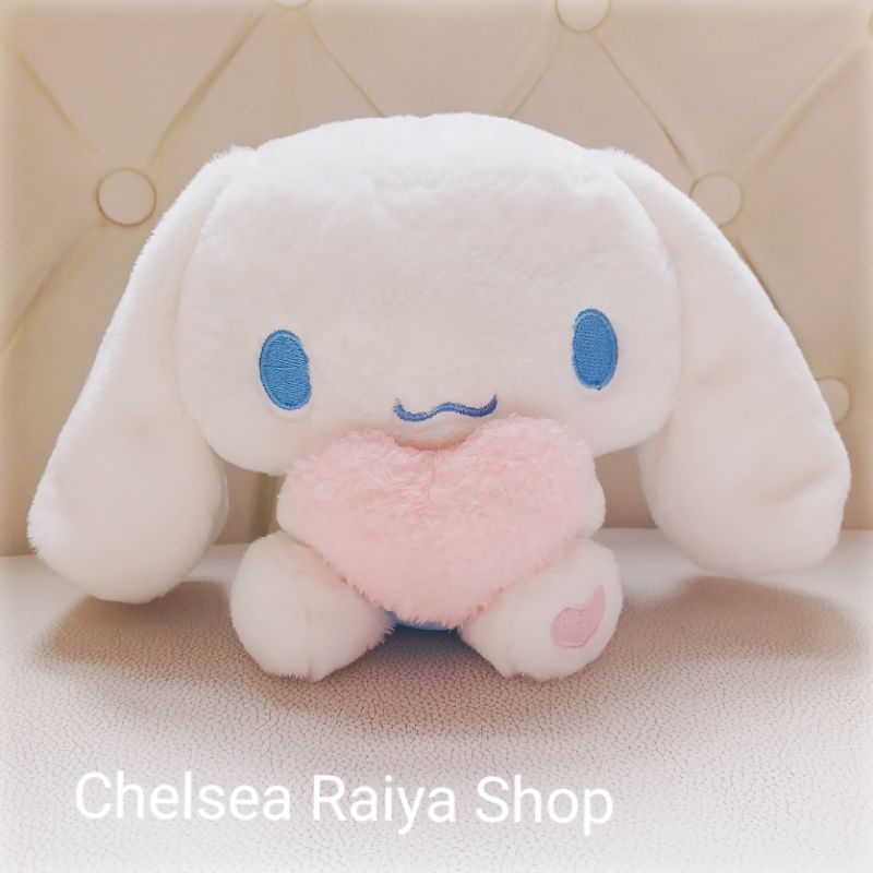 Jual Boneka Plush Nakajima x Sanrio Cinnamoroll Heart 15cm Cinamorol ...