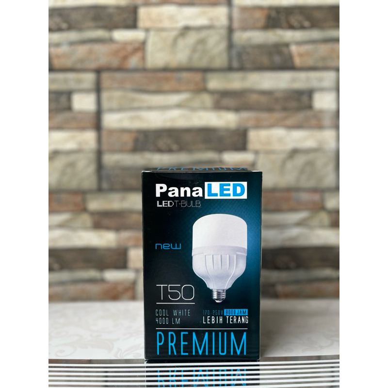 Jual Lampu Led Bulb Panaled 50W Cahaya Putih | Shopee Indonesia