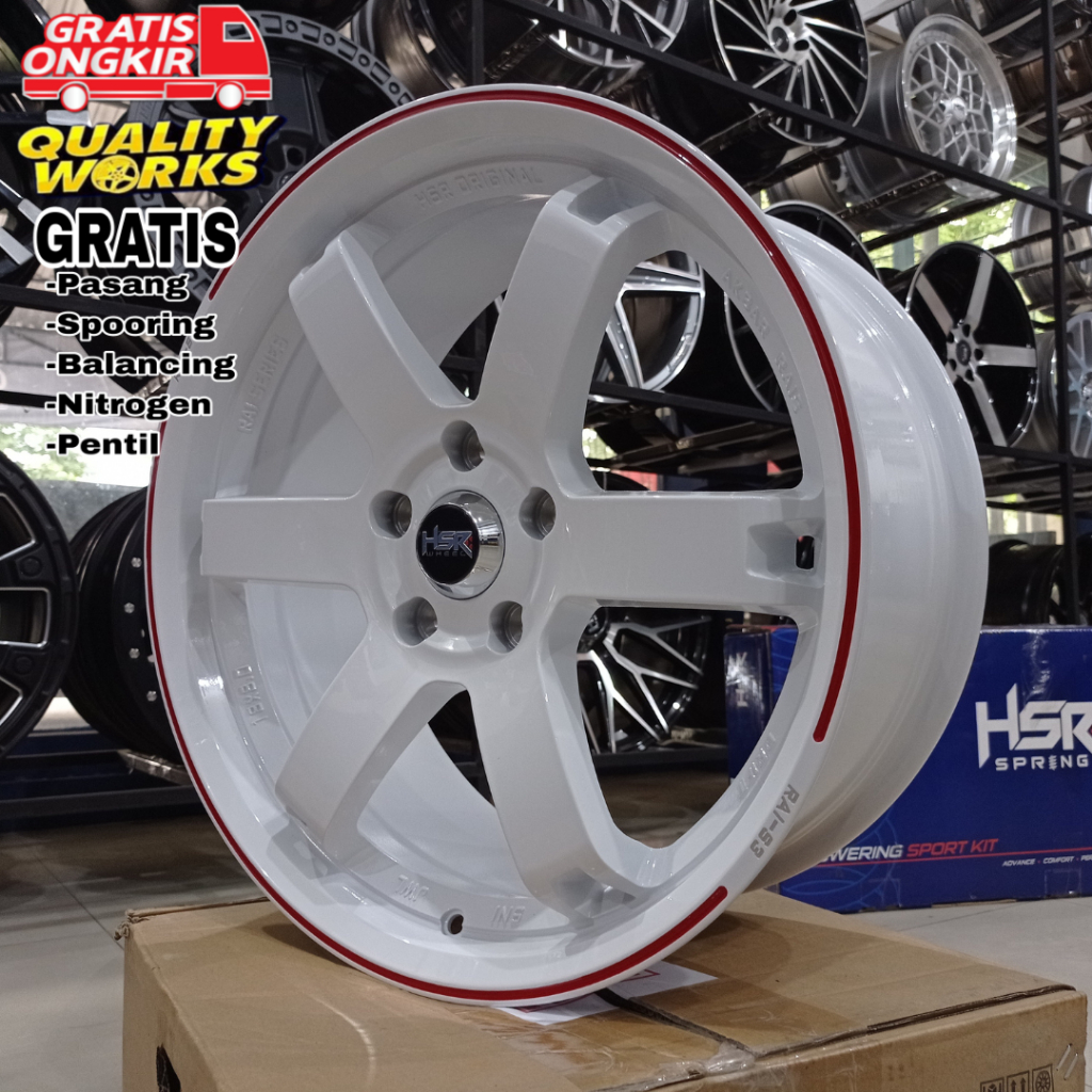 Jual Velg Te37 Ring 18 Hsr Rai-S3 Mobil Civic, Xpander, Hrv, Wrv | Shopee Indonesia