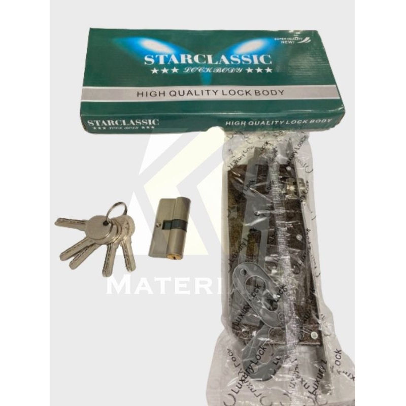 Jual BODY PELOR STAR CLASSIC / KUNCI PELOR HANDLE PINTU RUMAH STAINLESS ...