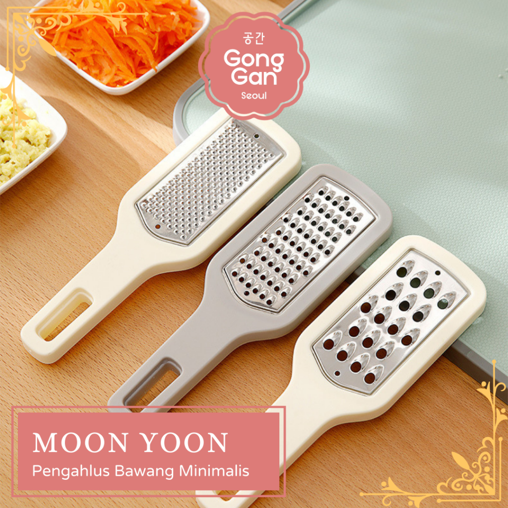 Jual 【GONG GAN】MOON YOON Parutan Buah Buahan Multifungsi Set Parutan ...