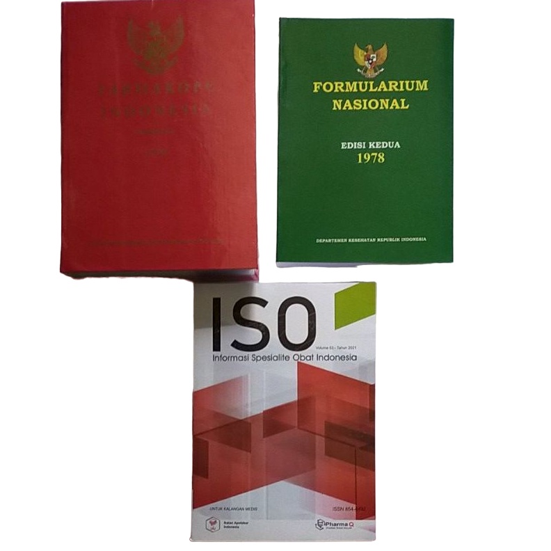 Jual ART E26F PAKET BUKU FARMASI FARMAKOPE EDISI 3 FORNAS EDISI 2 ISO INDONESIA | Shopee Indonesia