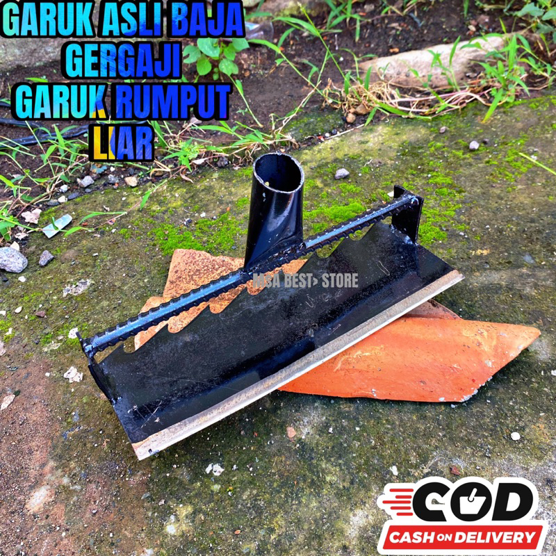 Jual Alat Garuk Rumput Liar Gulma Bahan Baja Gergaji - Garuk Rumput ...