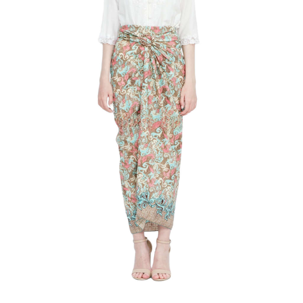 Jual Rok Lilit Batik Modern | Rok Lilit Batik Warna Pastel | Rok ...